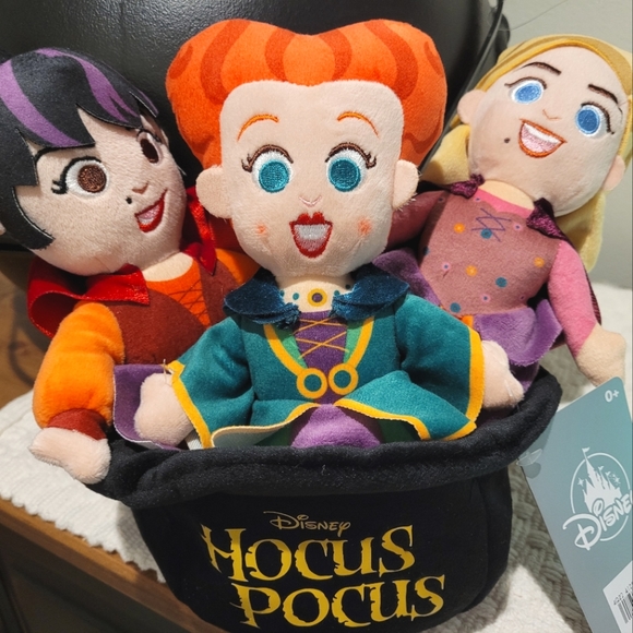 Disney | Holiday | New Disney Parks Hocus Pocus Plush Set | Poshmark